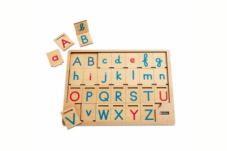 Duo ABC – Abecedario de madera – logopedicum