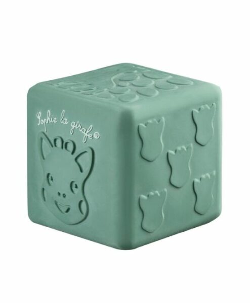 Cubo de Texturas Sophie - Estimula el tacto - logopedicum