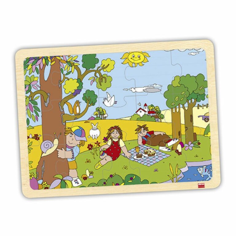 Set de puzzles - Las cuatro estaciones - logopedicum