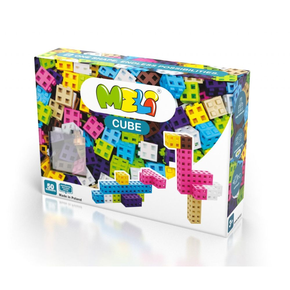 Bloques Meli Cube - Pastel - logopedicum